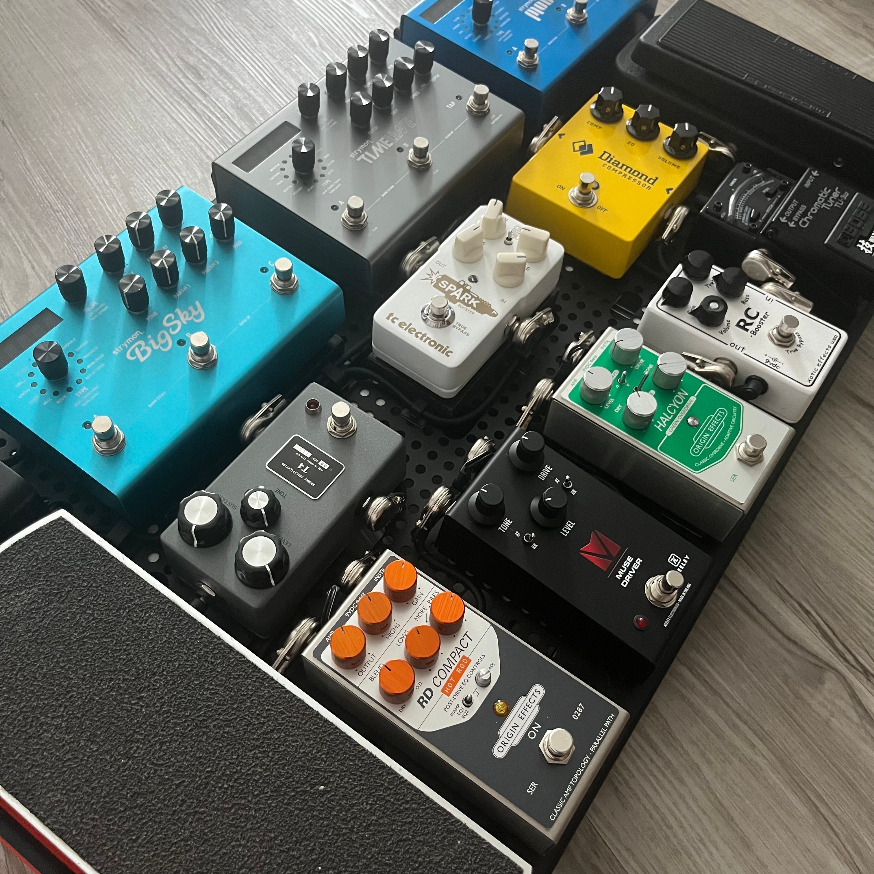 Temple Audio Pedalboard Setup – Beau Rig Audio